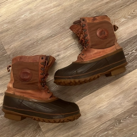 LaCrosse | Shoes | Lacrosse Ice King Fiberglass Shank Brown Leather ...